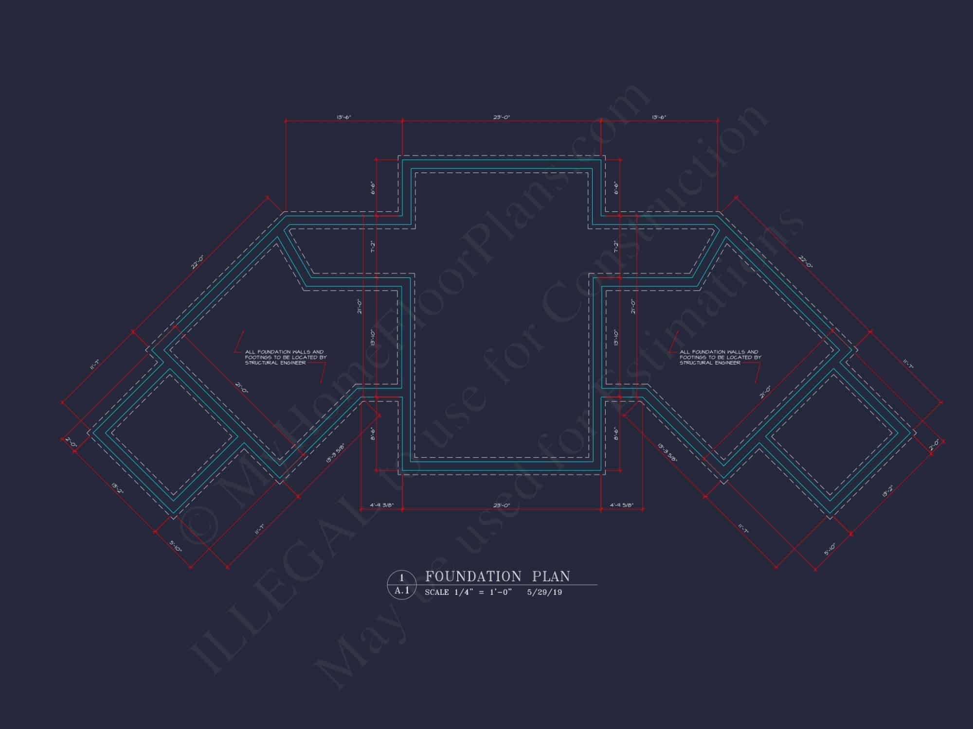 Clu1$1House$2Floor Plan with Pool Pavilion and Architectural Designs