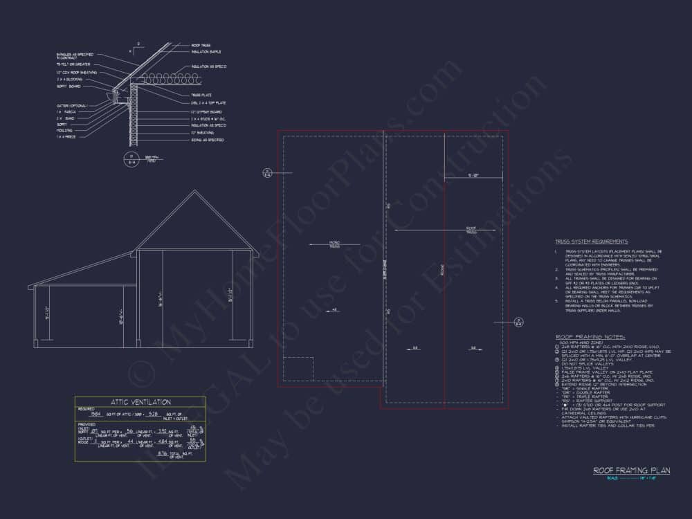 Modern Garage and Workshop Plan with RV Bay and CAD Design