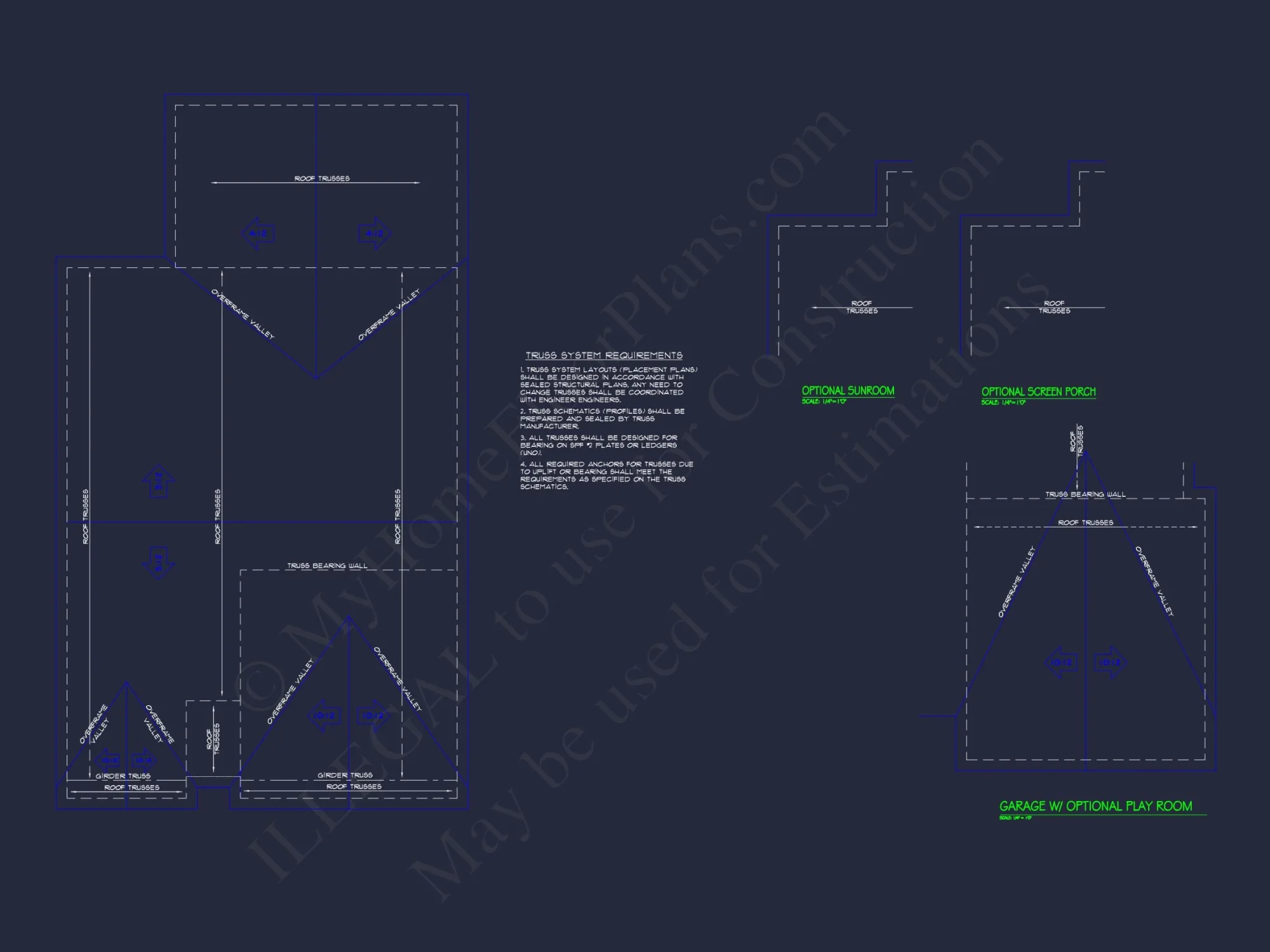 Craftsman House Plan with Open Floor CAD Designs and Features