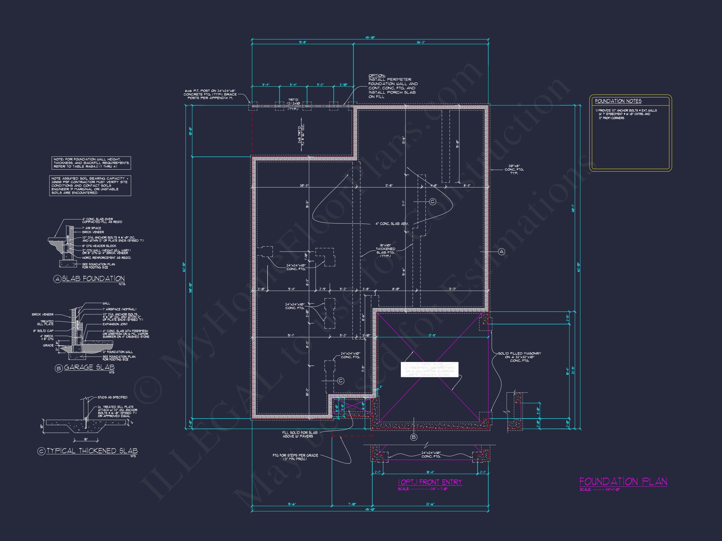 Custom House Plan with Detailed Blueprints and CAD Designs