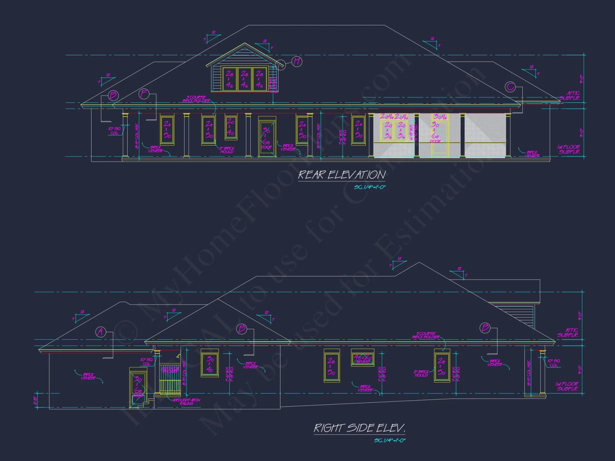 Custom House Plan with Vaulted Ceilings and Ranch Designs