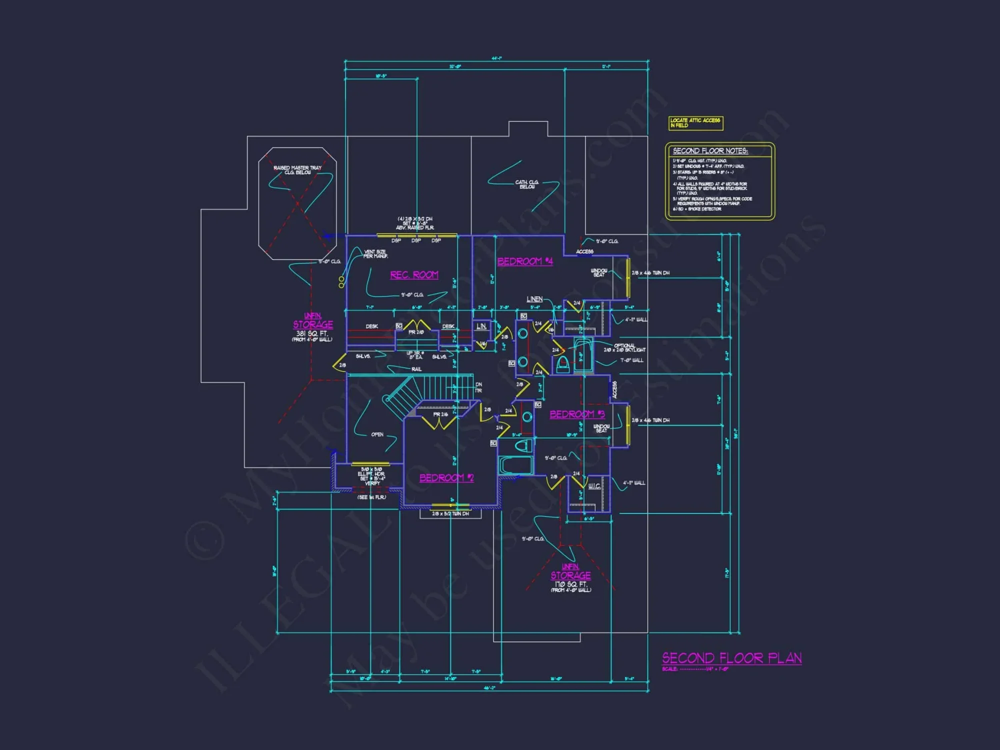 Customizable House Plan with CAD Blueprint, Architecture Designs