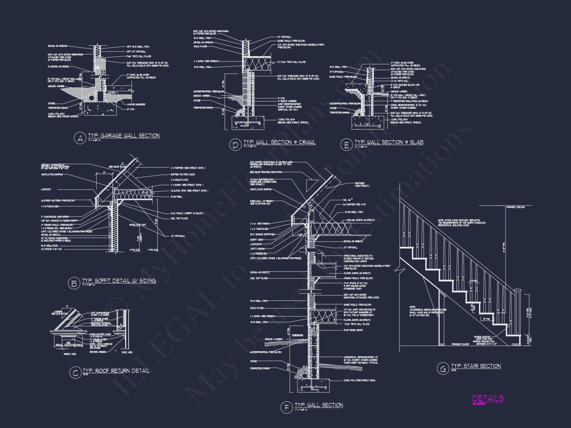 Customizable House Plan with CAD Blueprint, Architecture Designs