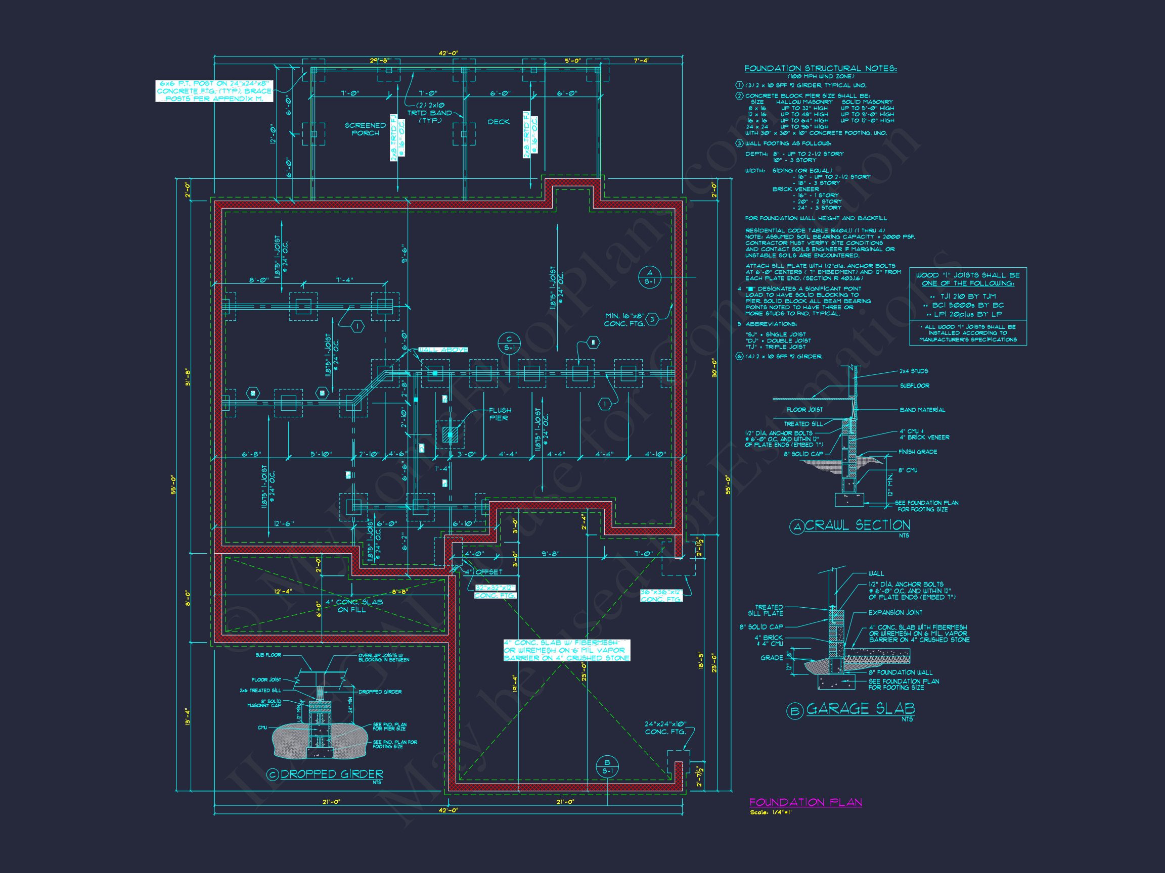 Elegant 4-Bedroom House Plan with CAD Blueprint Designs