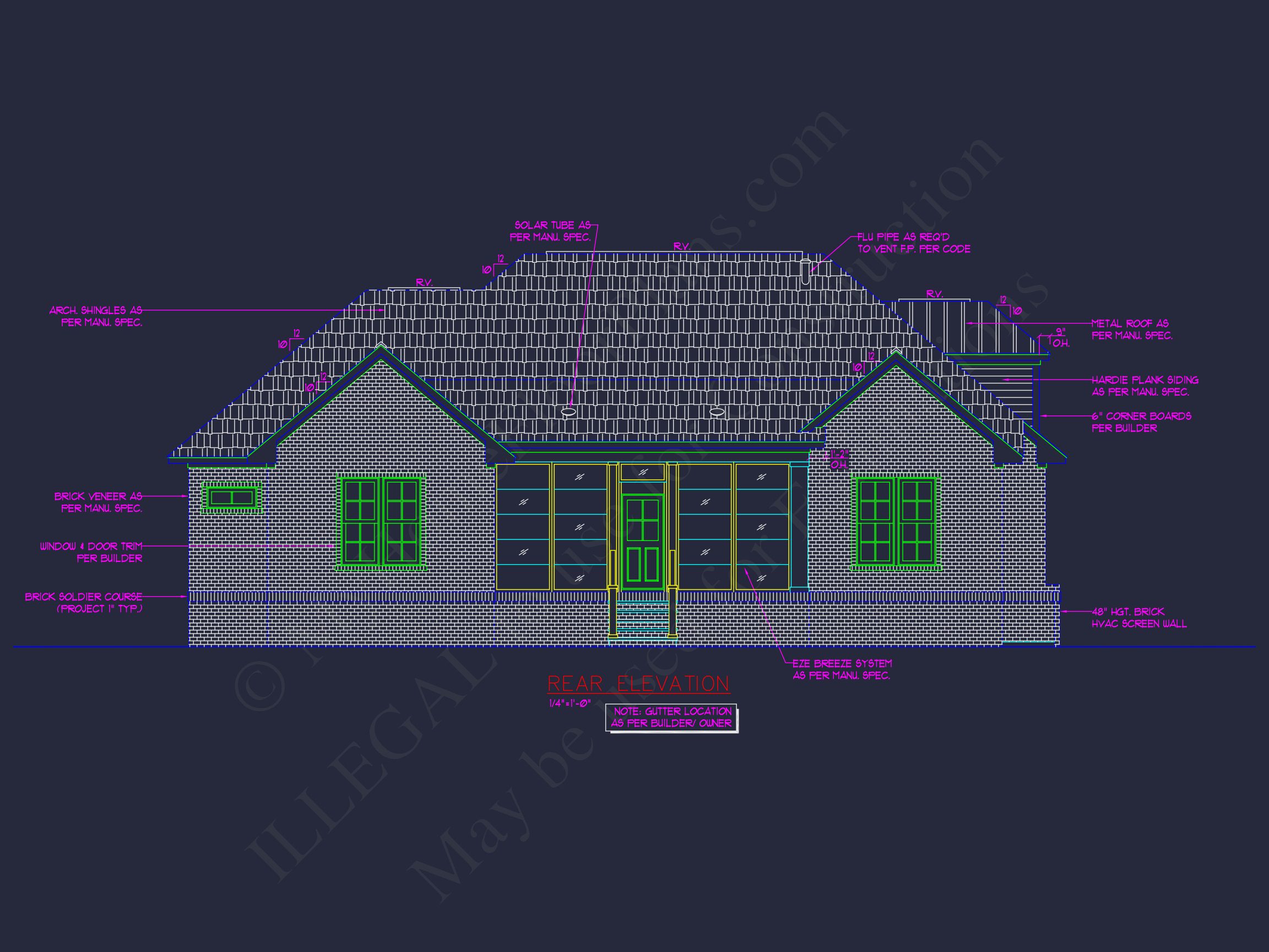 Elegant House Plan with 2 Stories, CAD Blueprints, and Design Features