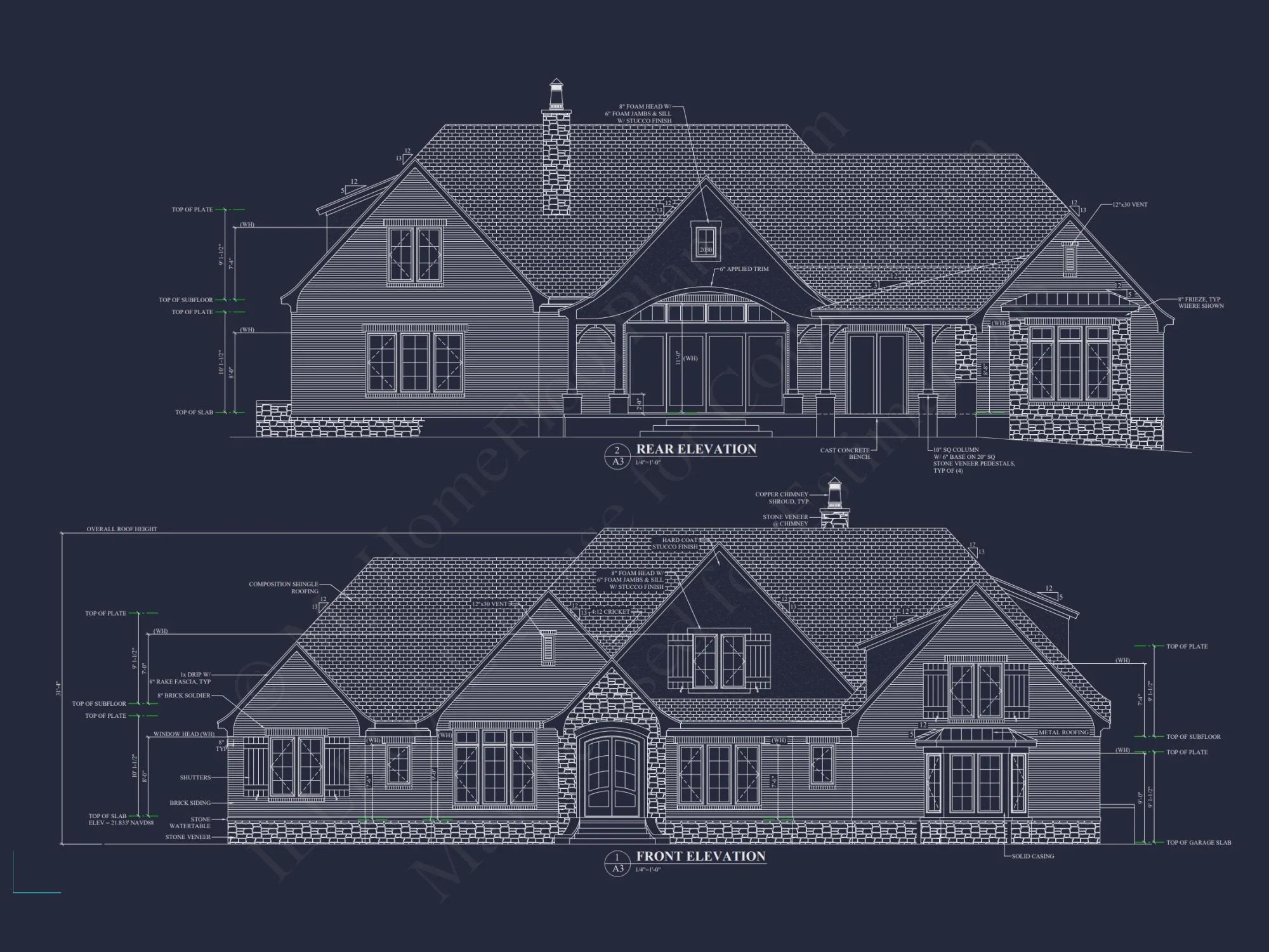 Modern Farmhouse Home Plan - 4-Bed, 3-Bath, 2,850 SF