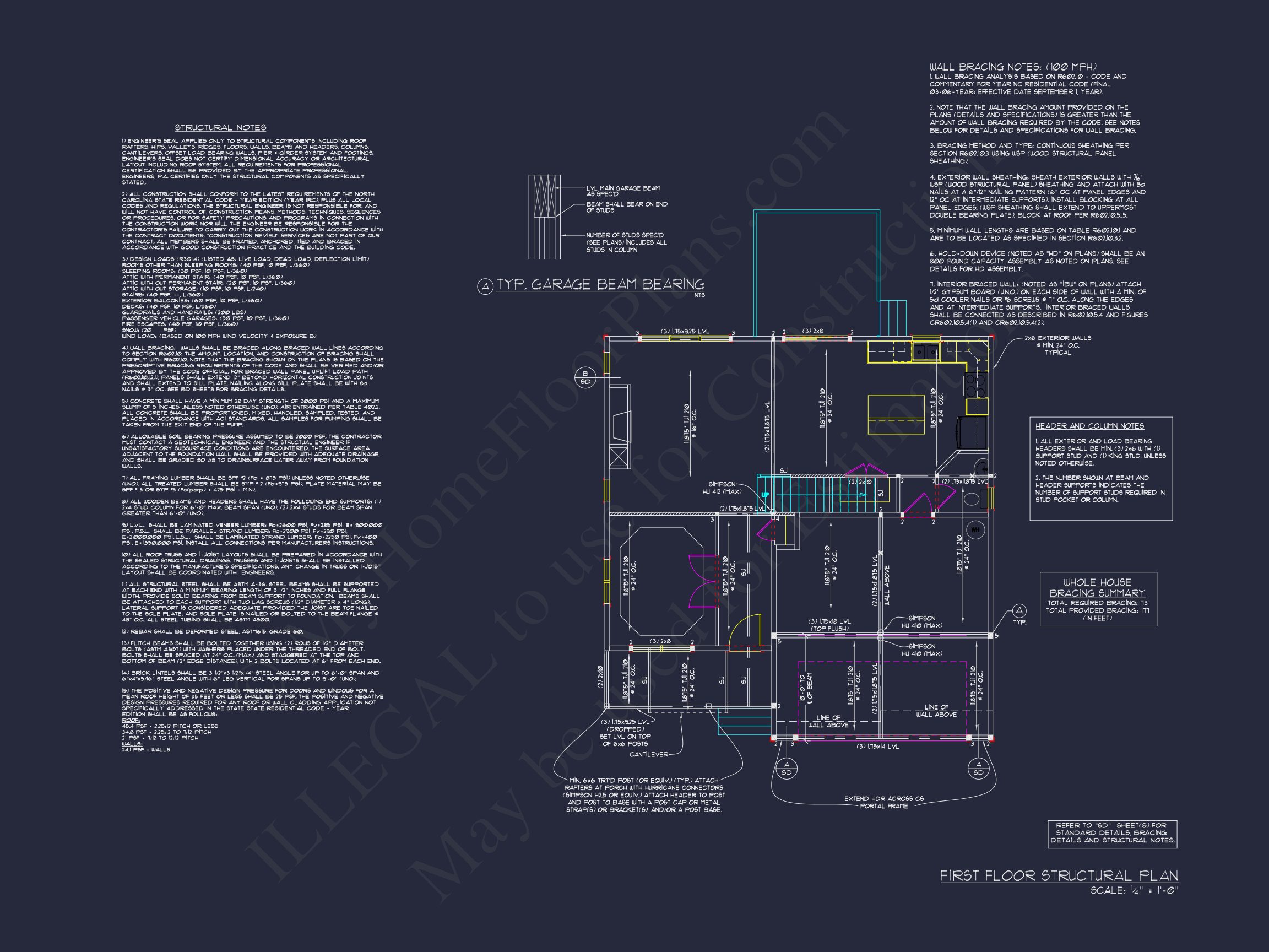 Modern Suburban House Plan - CAD Blueprint for a 2-Story Design