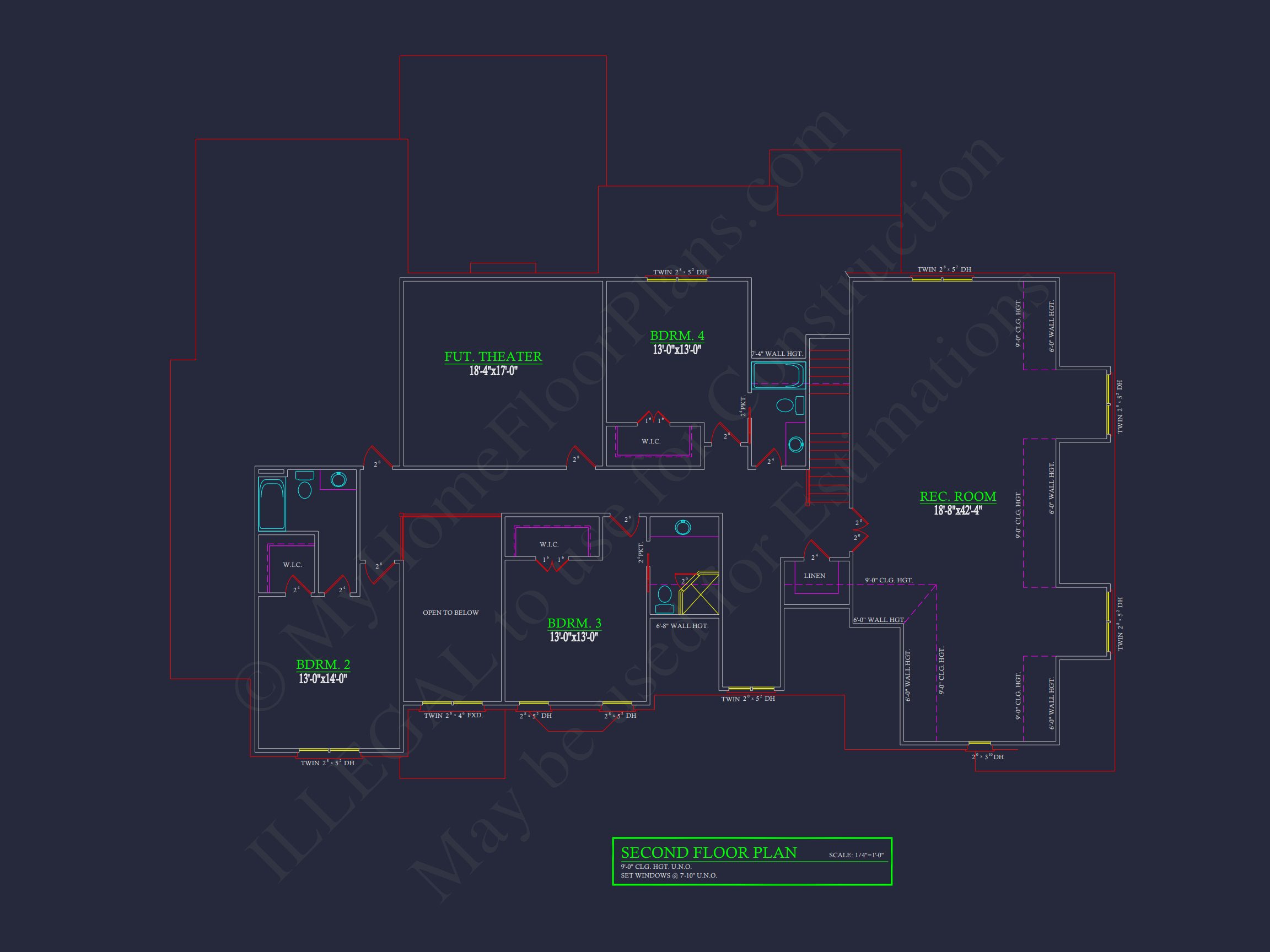 Spacious Custom house Plan with Architectural CAD Designs
