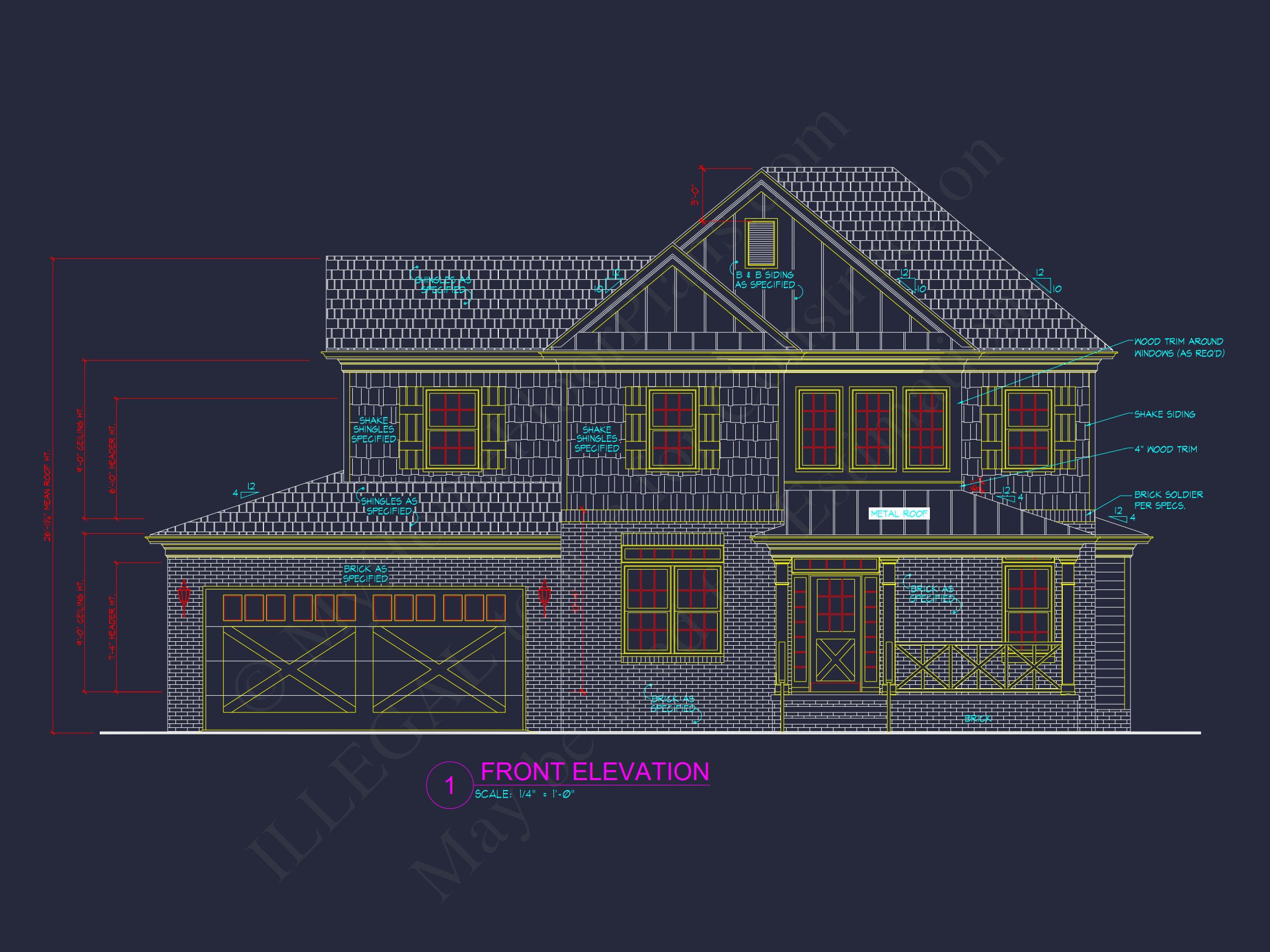 Spacious house Plan with Detailed CAD Architecture and Designs