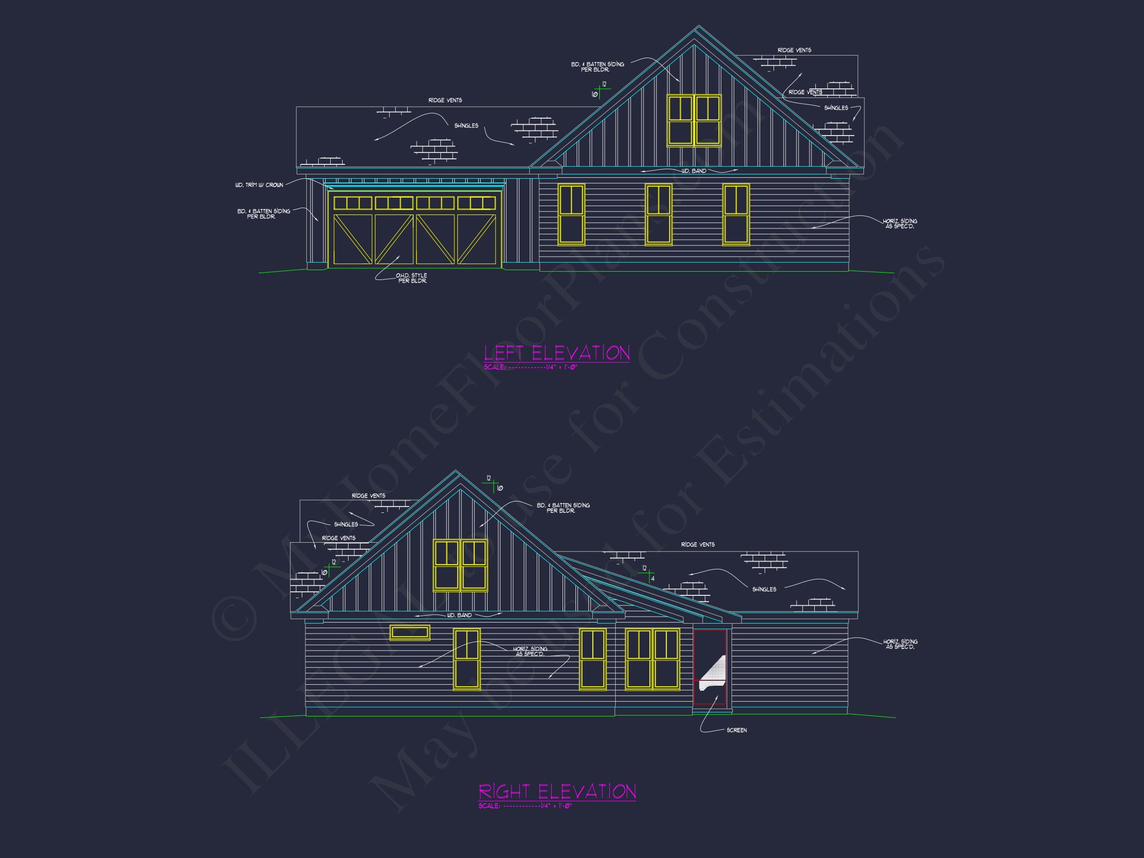 Stylish Modern Craftsman Floor Plan with Open Design