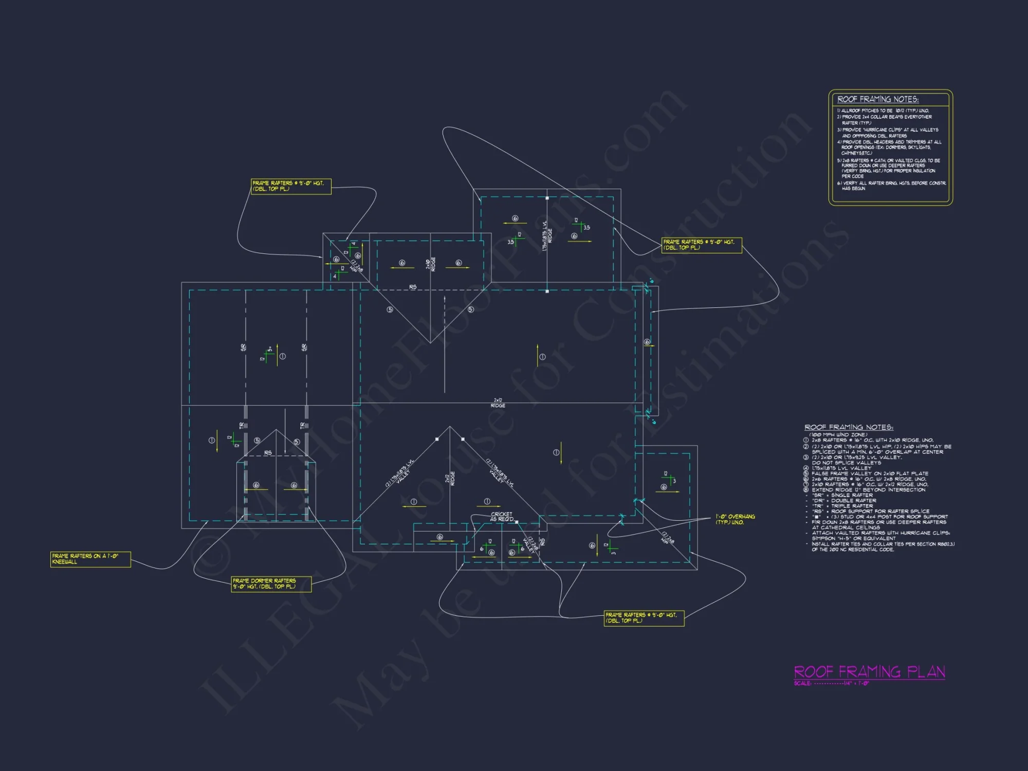 Traditional CAD House Floor Plan | Blueprint Designs
