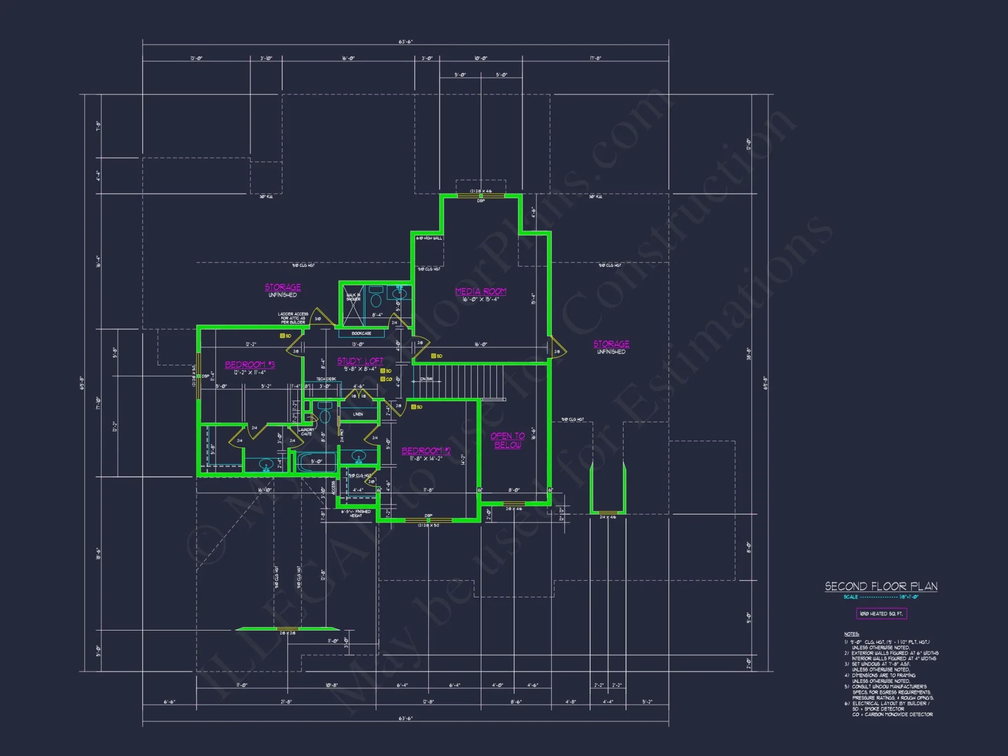 Traditional Farmhouse House Plan with Detailed CAD Designs