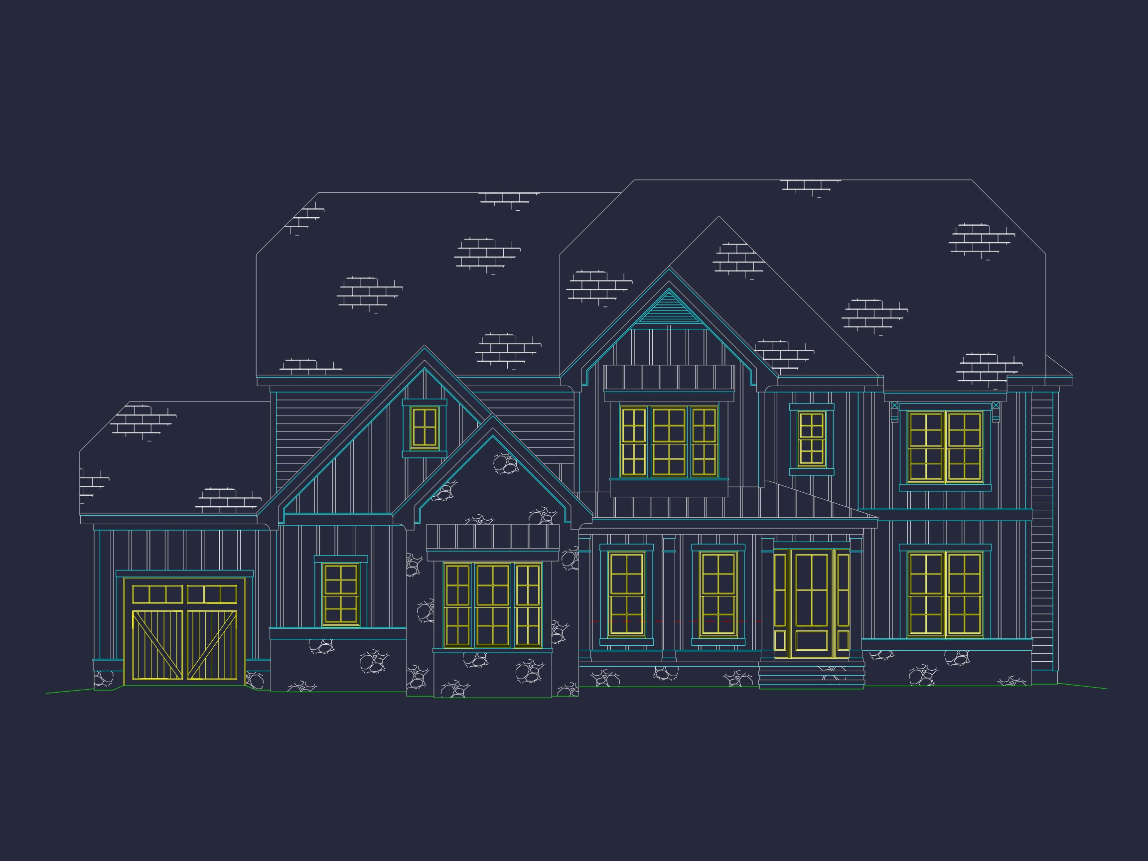 Traditional House Plan with CAD Designs and Spacious Layout