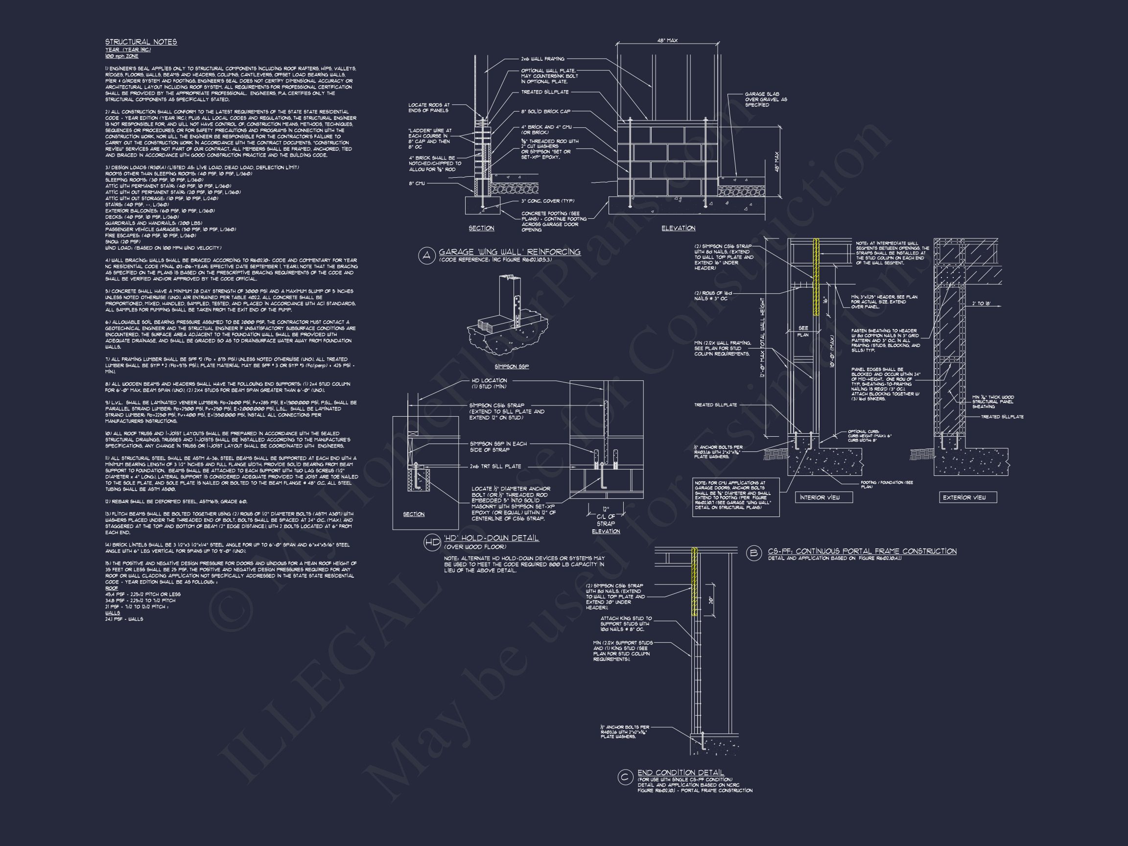 Versatile House Floor Plan | Modern Craftsman Designs with CAD Blueprints