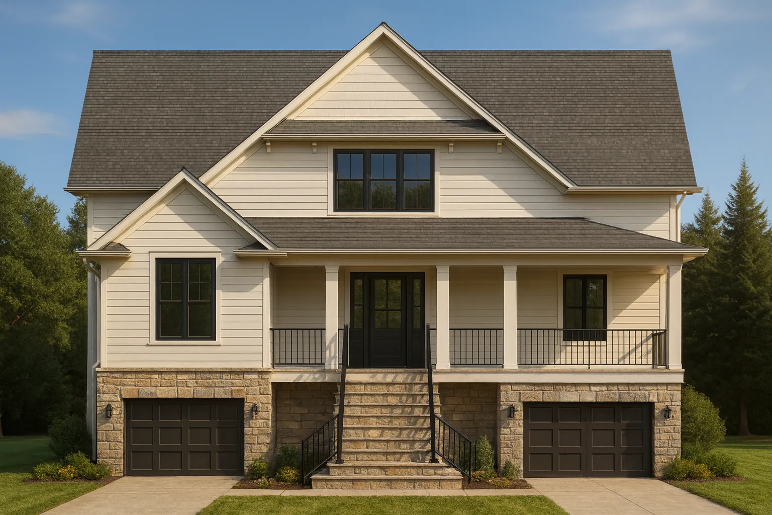 Modern Farmhouse Plan - 4-Bed, 3-Bath, 2,850 SF